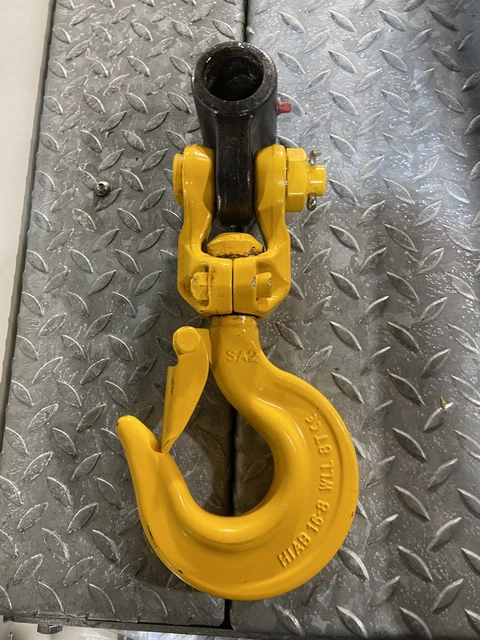 HIAB GENUINE HIAB 8 TON SWIVEL CRANE HOOK for Sale £229.52 - PicClick UK