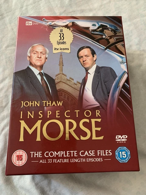INSPECTOR MORSE COMPLETE Series Case Files DVD Box Set £15.33 - PicClick UK