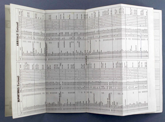 MANCHESTER AIRPORT TIMETABLE May 1970 Airline £24.95 - PicClick UK