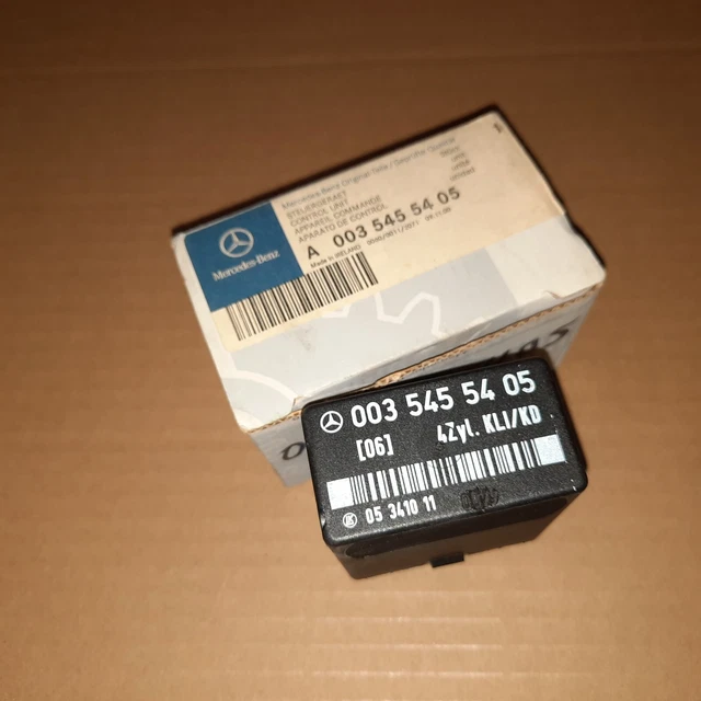 MERCEDES W124 E220T Klimarelais Steuergerät 0035455405 NOS EUR 198,80 ...