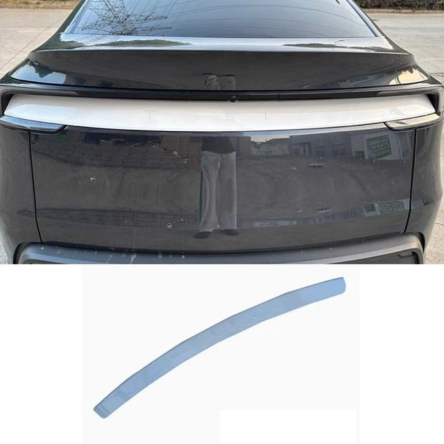 FOR 2026 TESLA Model Y Trunk Tailgate Tail Light Cover Plate Trim Strip ...