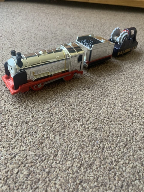 MERLIN MOTORISED TRAIN Thomas & Friends Trackmaster With Two Tenders £4 ...