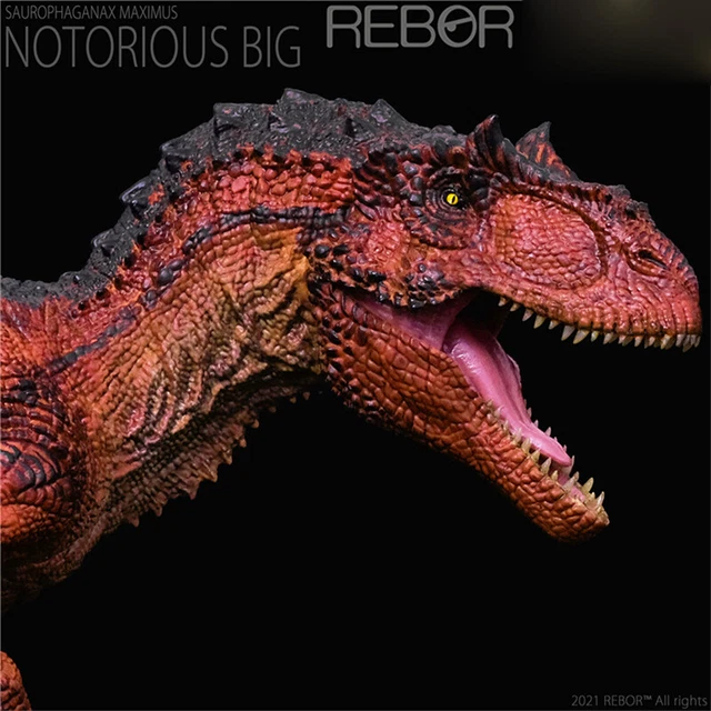REBOR SAUROPHAGANAX DINOSAUR Statue Display NOTORIOUS BIG VOLCANIC ...