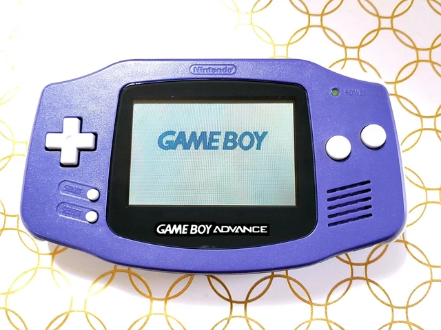 NINTENDO GAME BOY Advance Handheld System NEW Screen [Indigo] AGB-001 ...