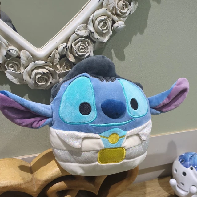 SQUISHMALLOW ELVIS STITCH Disney 8" Plush Soft Toy Cuddly Lilo & Stitch ...