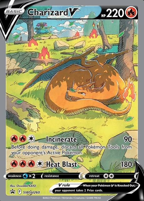 CHARIZARD V PROMO Card Ultra Premium Collection Pokemon Swsh EUR 43,04 ...