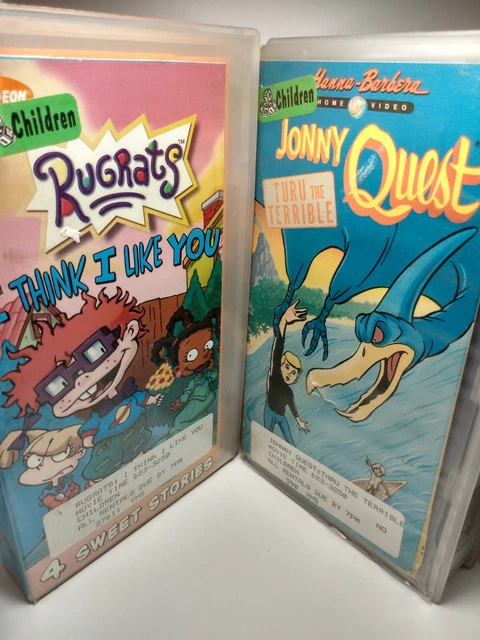 CHILDREN’S VHS LOT - Johnny Quest & Rugrats Ex-Library VHS £9.31 ...