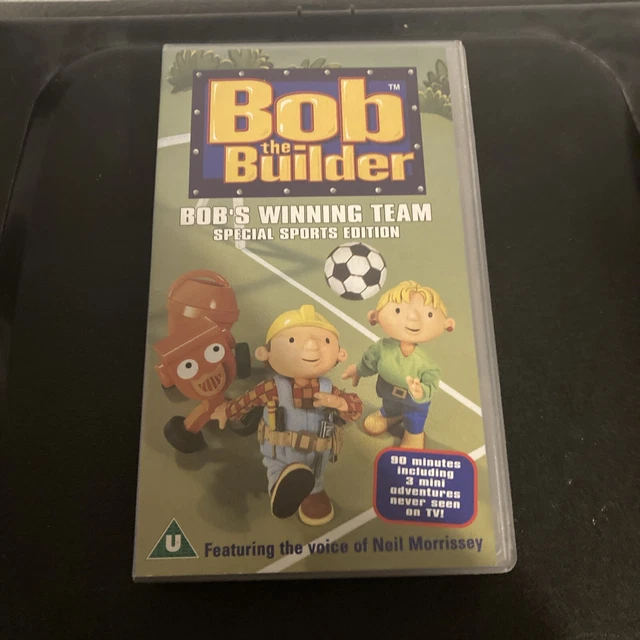 BOB THE BUILDER - Bob's Winning Team - Special Sports Edition (VHS ...