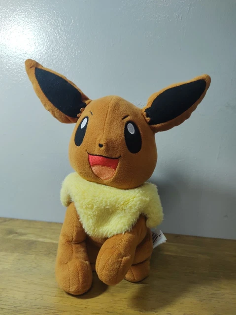 TOMY POKÉMON EEVEE Evie Talking Soft Toy Plush With Moving Ears £14.95 ...