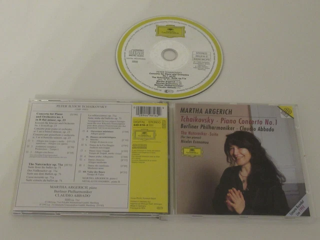 MARTHA ARGERICH / Tchaikovsky-Piano Concerto No. 1 / The Nutcracker Suite / 449 EUR 13,47 ...