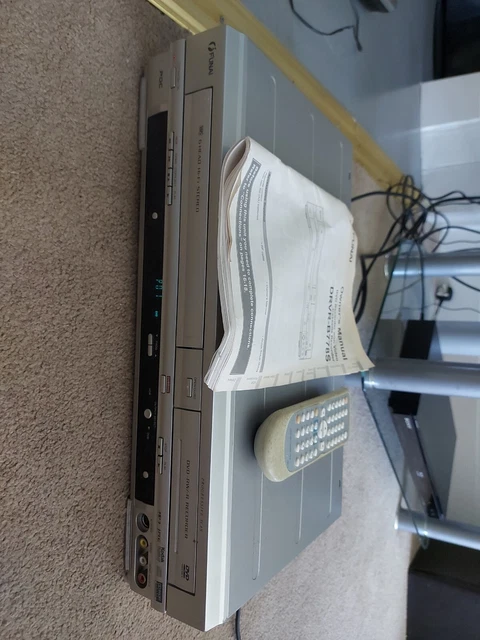 FUNAI DRVR-B778 VHS DVD Recorder Copy VHS to DVD Combi with Remote ...