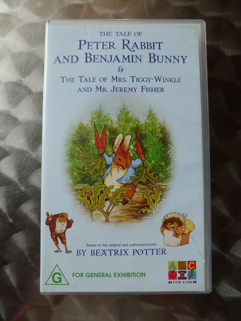 THE TALE OF Peter Rabbit And Benjamin Bunny - VHS ABC For Kids - Video ...