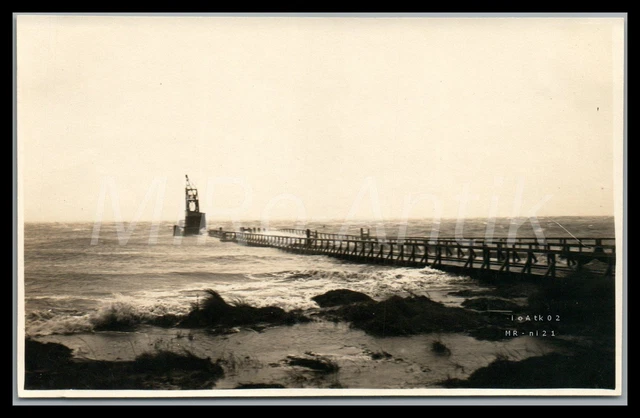 FOTO NACHL. FLIEGERING.PELLETIER, Startbahn in die Nordsee, List/Sylt ...