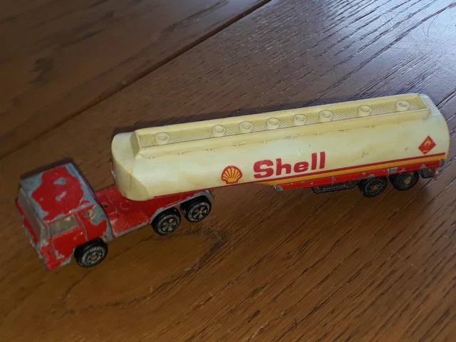 CAMION BERNARD SHELL Majorette 1/100 Voiture miniature citerne tracteur ...