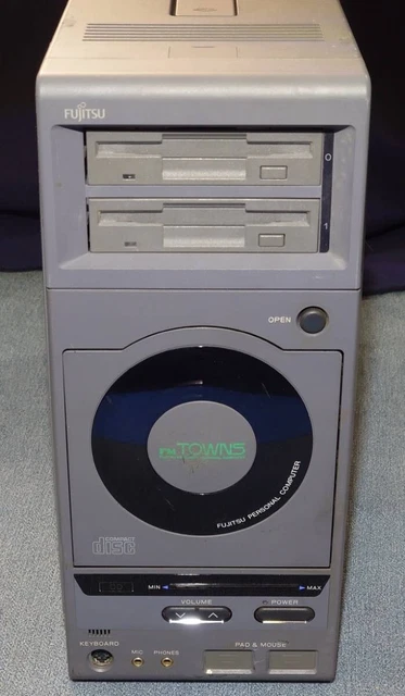 FUJITSU FM TOWNS Model 2 Sf Fully Working Retro Japanese Gaming Pc $540 ...