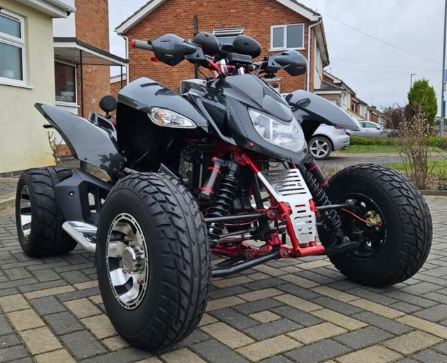 APACHE RLX 450 Supermoto Road Legal Quad Bike Yamaha Honda Kawazzaki ...