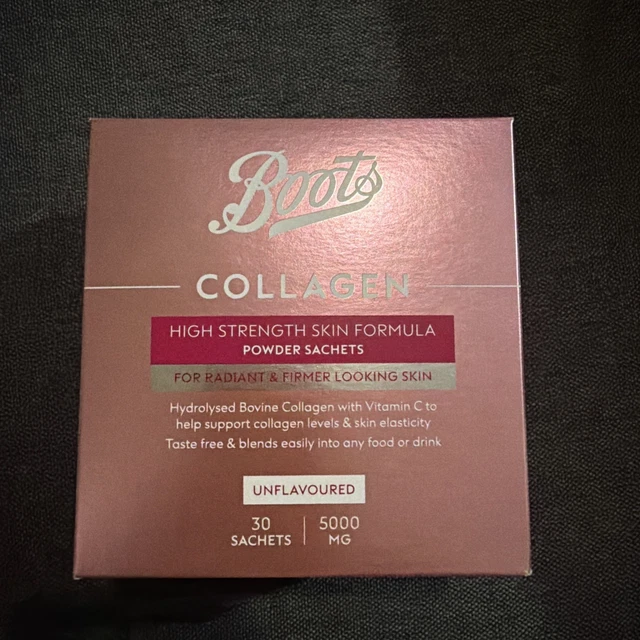 BOOTS COLLAGEN POWDER Sachets x 30 Sachets Unflavoured £16.15 - PicClick UK