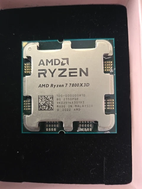AMD RYZEN 7 7800X3D 8-Cores 4.2GHz Socket AM5 Gaming CPU Processor $544 ...