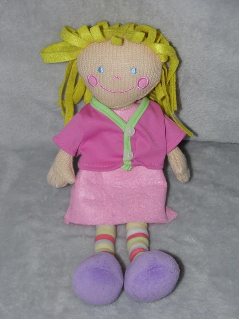 ELC PINK DOLL comforter Early Learning Centre soft toy £13.45 - PicClick UK