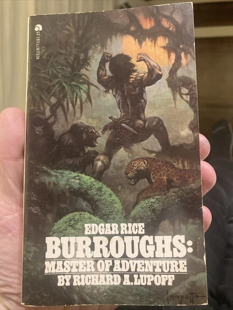 EDGAR RICE BURROUGHS: Master of Adventure par Lupoff avec Frazetta ...