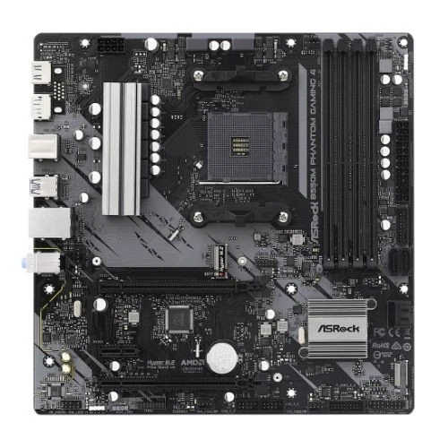ASROCK B550M PHANTOM GAMING 4 Amd B550 Am4 Micro Atx 4 Ddr4 Hdmi Dp ...