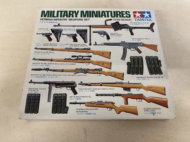 TAMIYA 35111 1:35 German Infantry Weapons Set ungebaut und komplett EUR ...