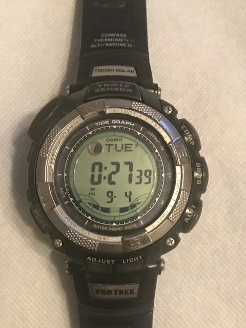 RARE CASIO PRO-TREK PRG-130 3135 Original DIVING WATCH $40.00 - PicClick CA