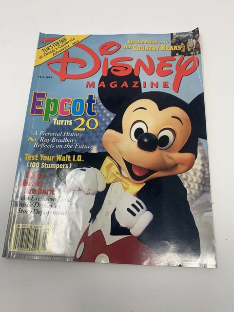 VINTAGE DISNEY MAGAZINES Bundle 2001-2006 Selection Epcot 100 Years ...