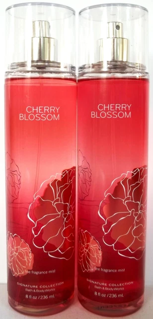 BATH BODY WORKS Original CHERRY BLOSSOM Fine Fragrance Mist 8 oz/236 mL NEW x 2 £98.78 - PicClick UK