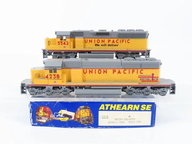 ENSEMBLE DIESEL ATHEARN SE 2221 UP Union Pacific EMD SD40-2/GP50 échelle HO EUR 110,80 - PicClick FR