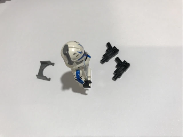 CAPTAIN REX NO PAULDRON Genuine Lego Minifigure Star Wars (Set 75367 ...