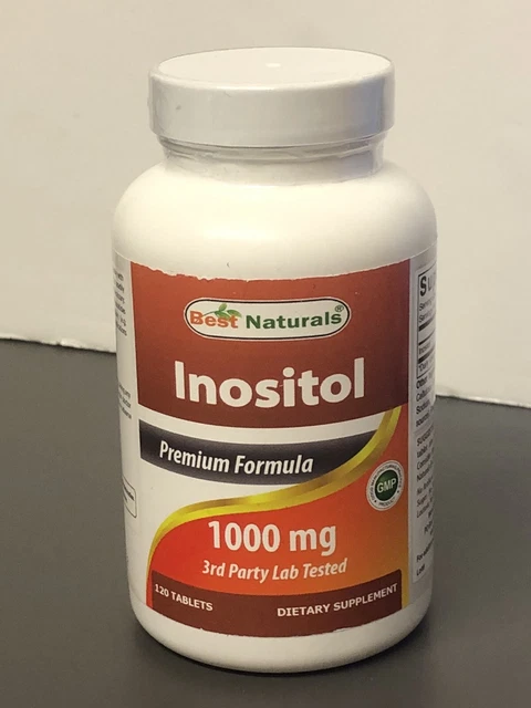BEST NATURALS - Inositol 1000mg 120 Tablets - Also Called Vitamin B8 ...