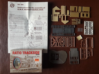 RATIO MODELS NO.500 Trackside Series - G.W.R. Signal Box - 4mm OO Gauge ...