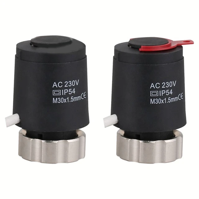 MANIFOLD HEATING ACTUATOR Thermostatic Underfloor 230v AC 2w Brand New ...