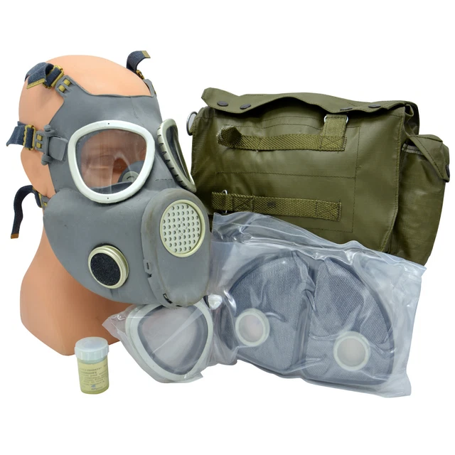 NEW VINTAGE SOVIET Gas Mask Polish Military MP-4 Surplus With Filter Bag Sealet £17.02 - PicClick UK