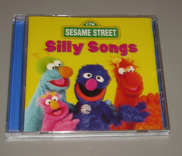 SESAME STREET SILLY Songs (CD, 1996, Sony Wonder/Children's Television ...