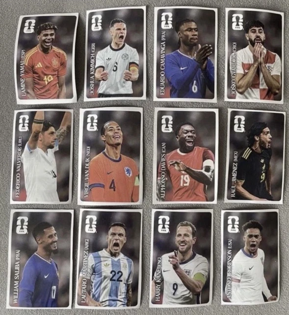 PANINI FIFA WORLD Cup 2026 Stickers x12 Coca Cola full set £26.70 ...