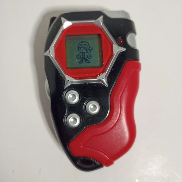DIGIMON FRONTIER DIGIVICE D-Tector Scanner Red/Black BANDAI 2002 ver. 1 ...