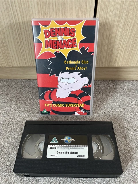 DENNIS THE MENACE VHS ~ Bathnight Club - Excellent 1996 Childrens ...