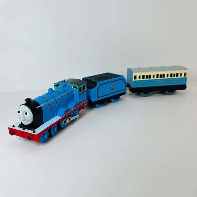 THOMAS & FRIENDS TrackMaster Edward Motorized Train Engine + Coach ...