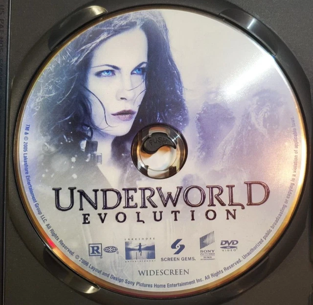 UNDERWORLD EVOLUTION DISC Only Loose DVD $2.00 - PicClick CA