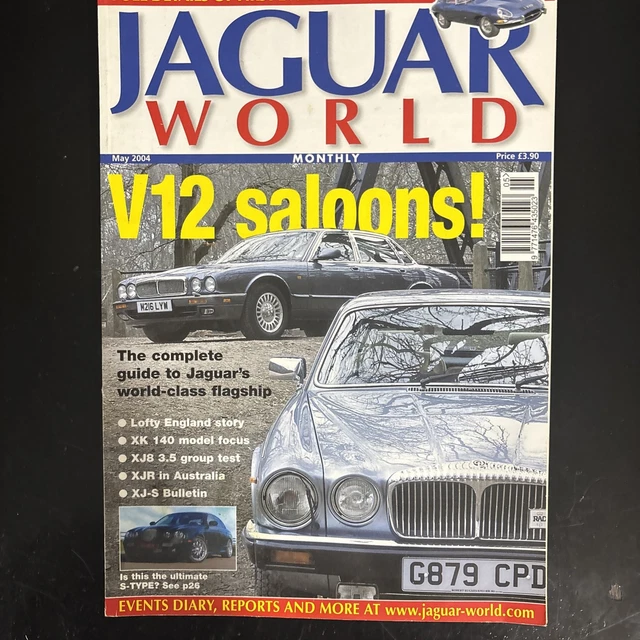 JAGUAR WORLD MONTHLY May 2004 £11.12 - PicClick UK
