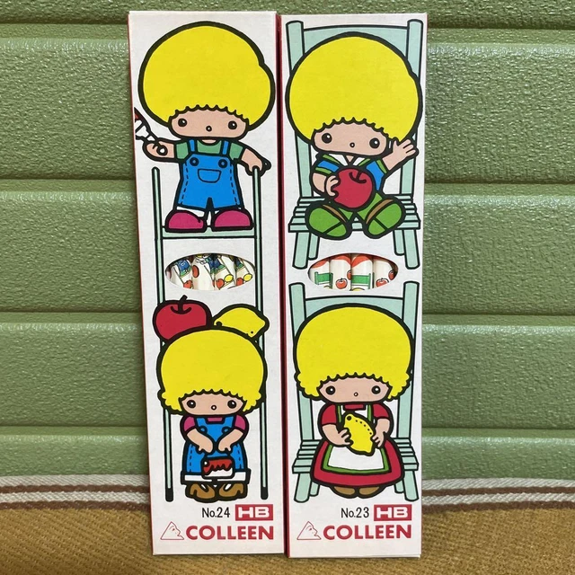 SHOWA RETRO COLIN Lemon And Apple Pencil Set Of 2 1T £44.00 - PicClick UK