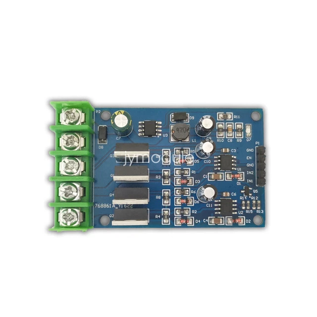 170W HIGH POWER H-Bridge Motor Driver Module For NMOS Brake Duty Cycle ...