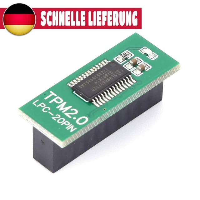 TPM 2.0 LPC-20PIN Module Windows 11 Upgrade Test for ASUS GIGABYTE ...