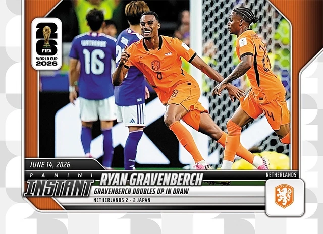 PANINI INSTANT FIFA World Cup 2026 - Card 021 - Ryan Gravenberch ...