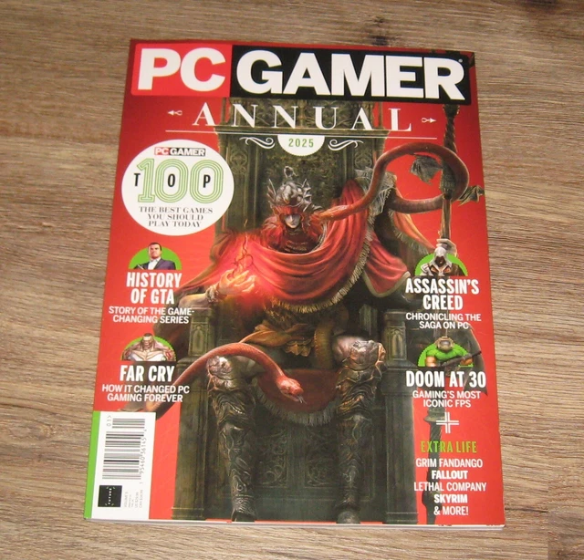 PC GAMER ANNUAL 2025 magazine Baldur’s Gate 3 Grand Theft Auto $65.00 ...