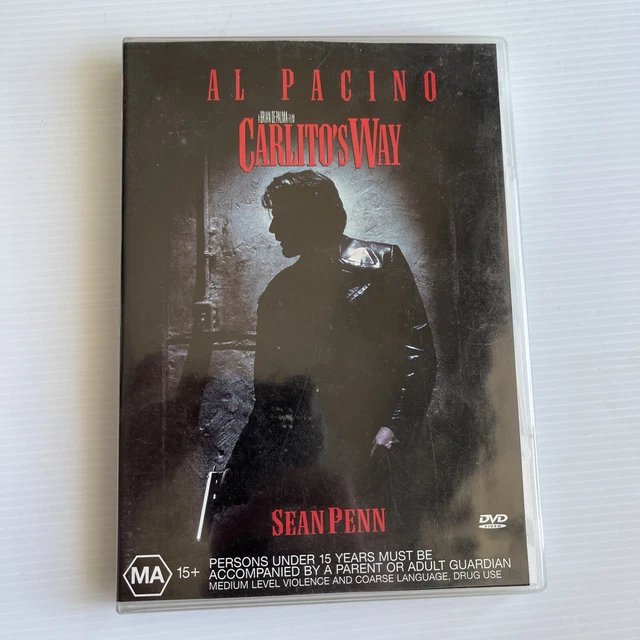 CARLITO'S WAY (DVD, 1993, Region 4) Al Pacino, Sean Penn, Penelope ...