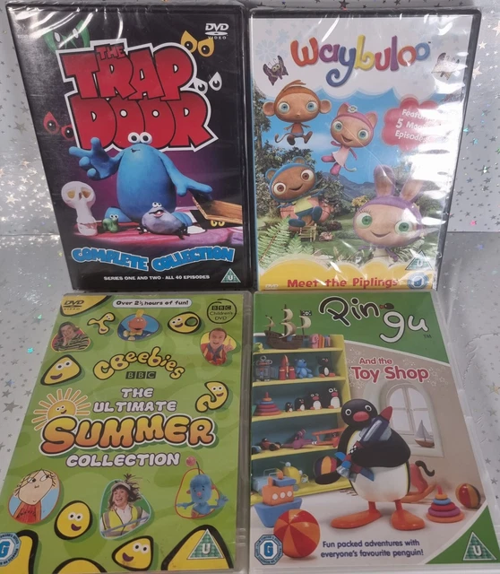 CBEEBIES CBBC DVD Bundle Waybuloo Ultimate Summer Trap Door Pingu $6.71 ...