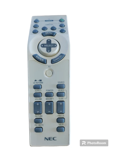 NEC RD-402E OEM Original Projector Remote Control Gray Tested $14.99 ...